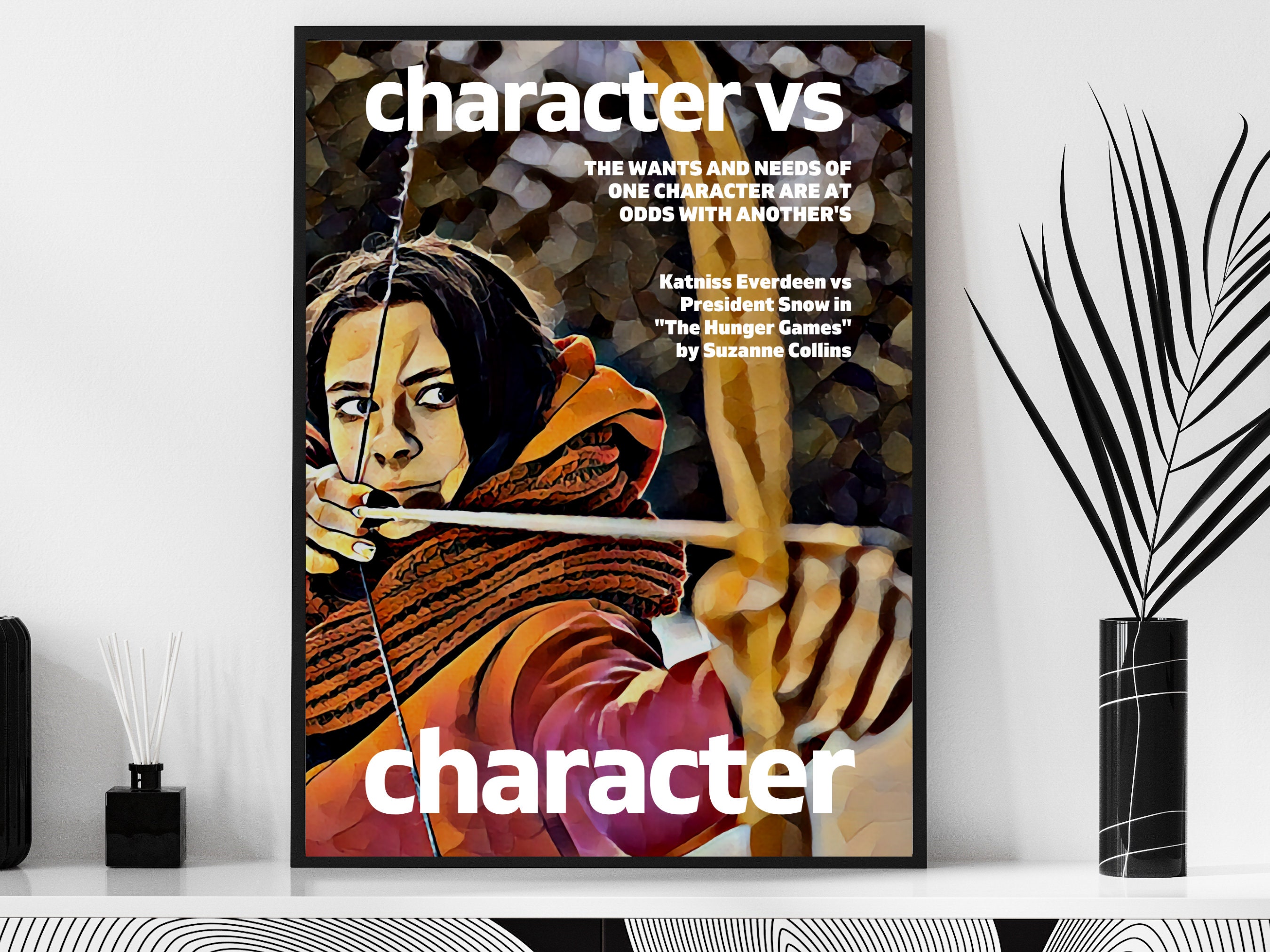 Types of Conflict Posters English Classroom Decor Story - Etsy