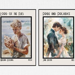 Classic Literature Posters High School English Classroom Posters ...