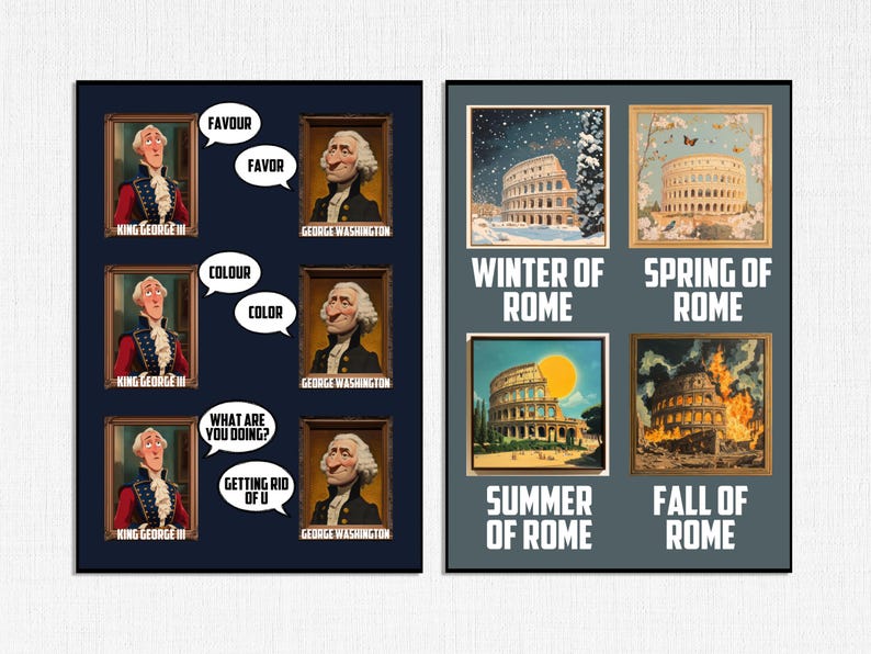 History Puns Posters: Funny Social Studies Classroom Decor Hilarious ...