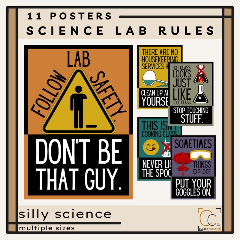 Funny Safety Posters - Etsy