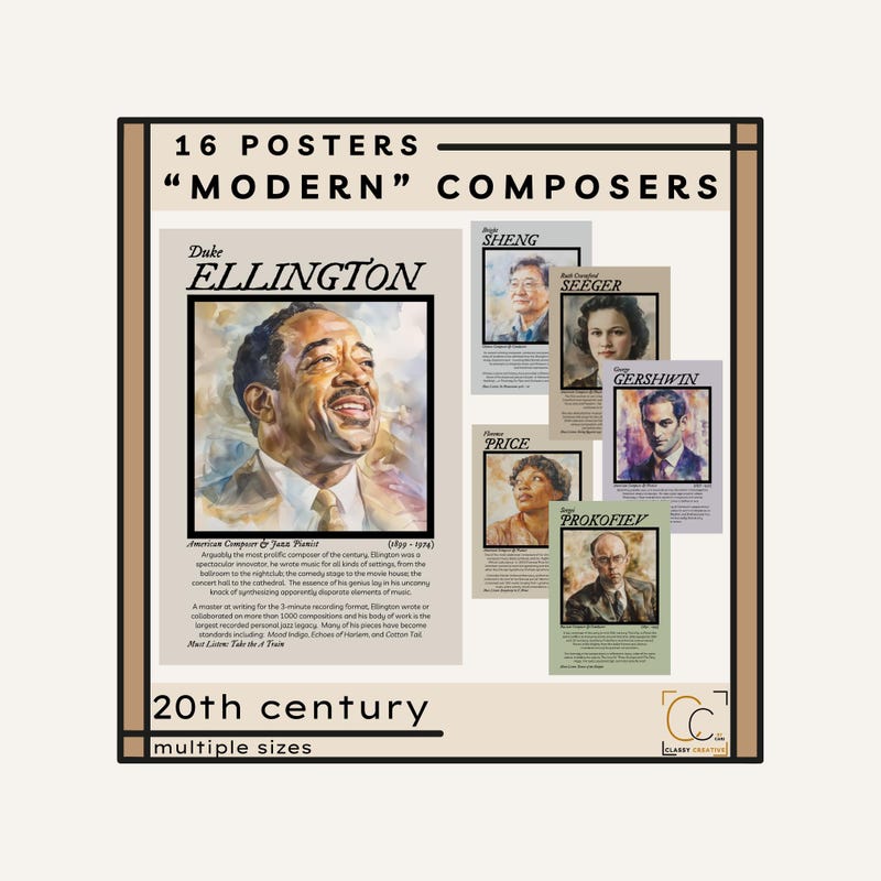 Piano Composer Art - Etsy