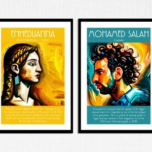 Famous Arab Figures in History Arab Heritage Month Posters Arab ...
