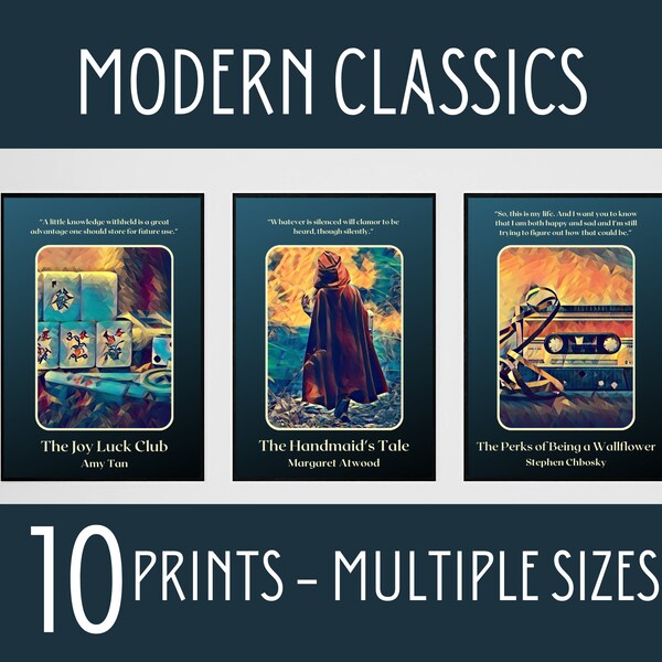 Literature Posters - Etsy