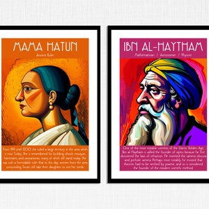 Famous Arab Figures in History Arab Heritage Month Posters Arab ...