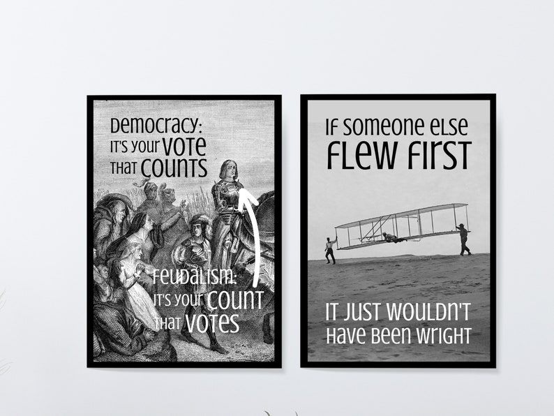History Memes Posters: Funny History Classroom Poster Famous Historical ...