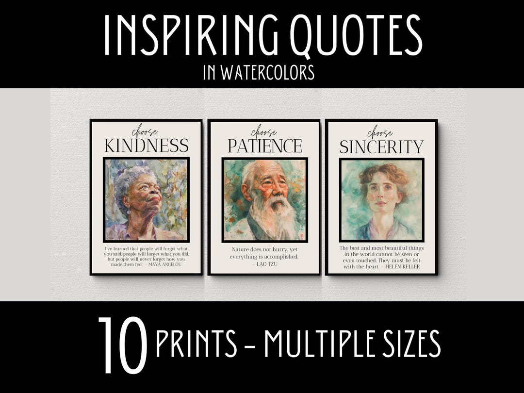 Inspirational Quotes Posters, Diverse Classroom Decor, High School ...