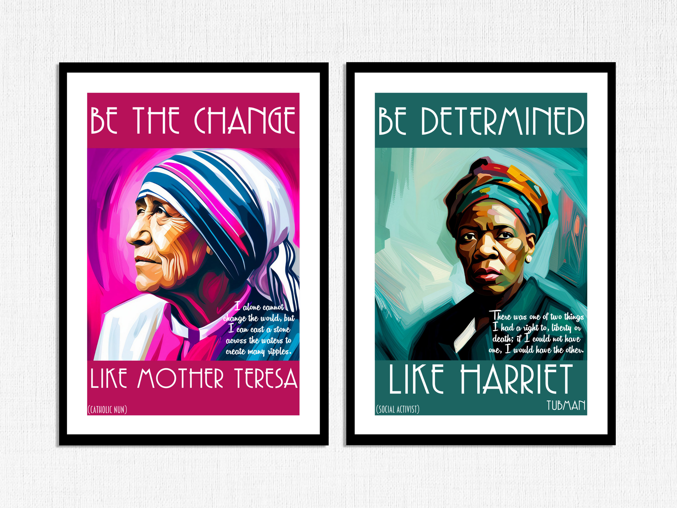 Women's History Month Posters: Famous Female Leaders, Inspiring Role ...