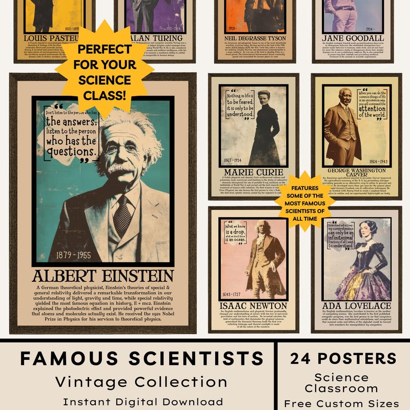 Vintage Physics Posters - Etsy
