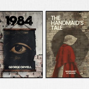 Classic Literature Posters: High School English Classroom Decor Vintage ...