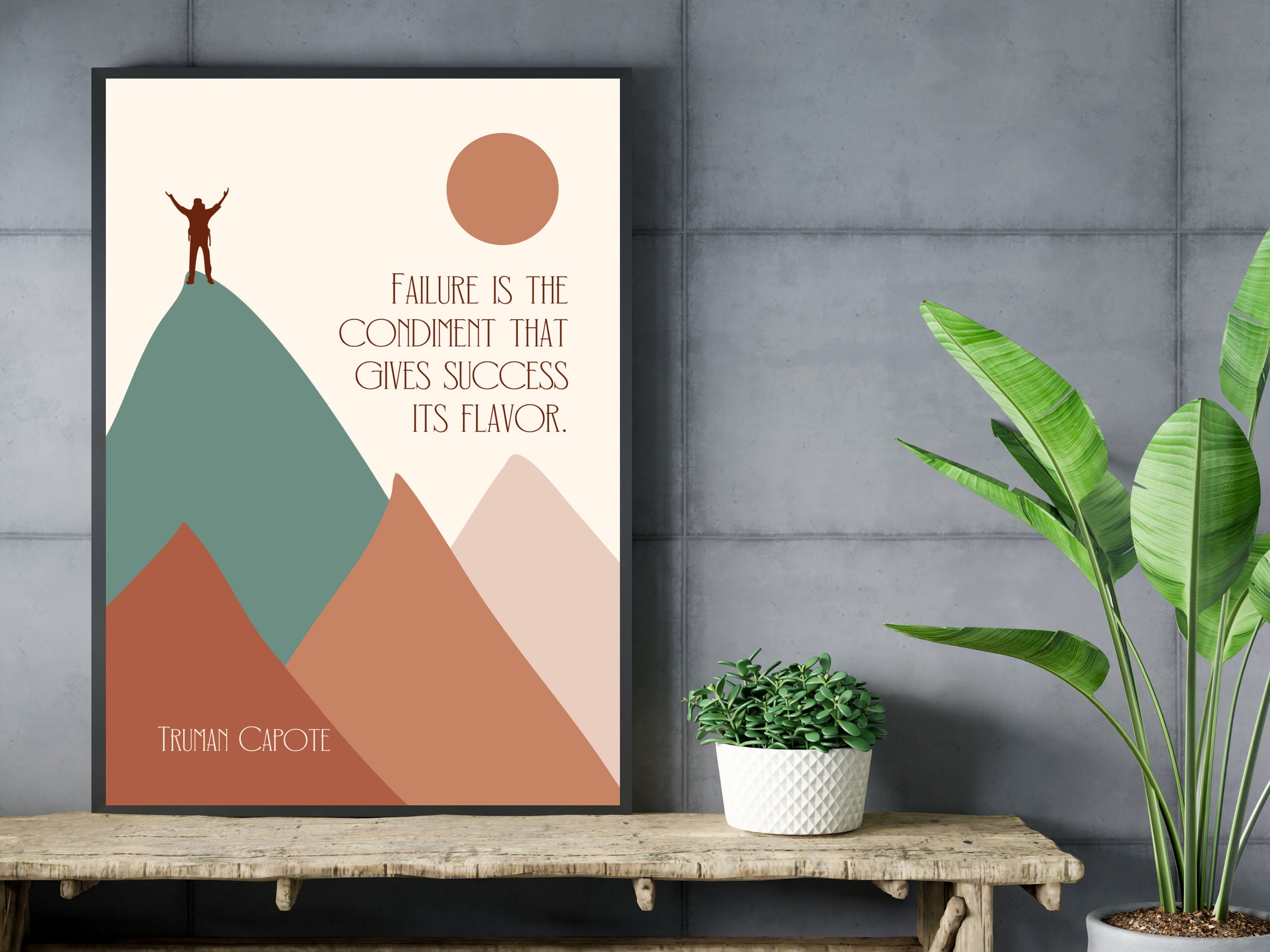 Boho Growth Mindset Posters Inspirational High School - Etsy