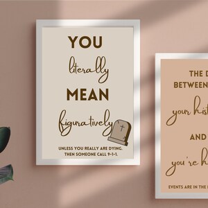 Funny Grammar Posters, Middle School English, Grammar Mistakes Print ...