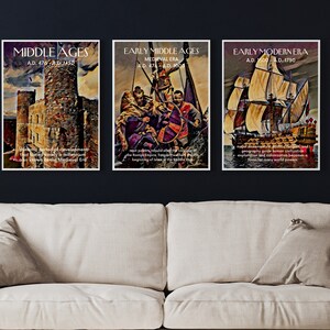 Historical Eras Posters: History Classroom Decor (digital Download) - Etsy