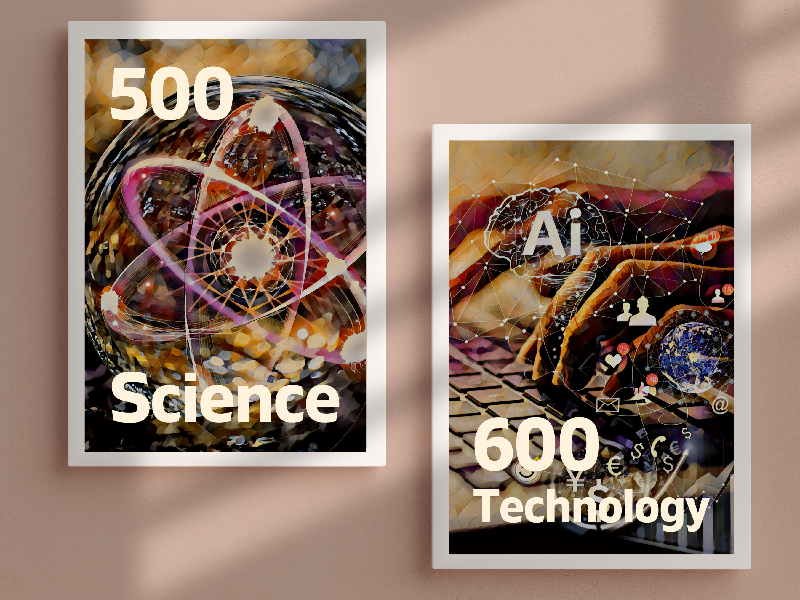 Dewey Decimal Posters: School Library Classification Poster Bundle Book ...