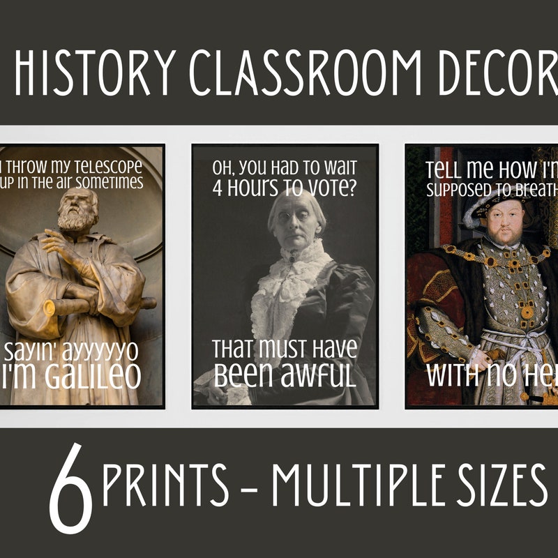 History Classroom - Etsy