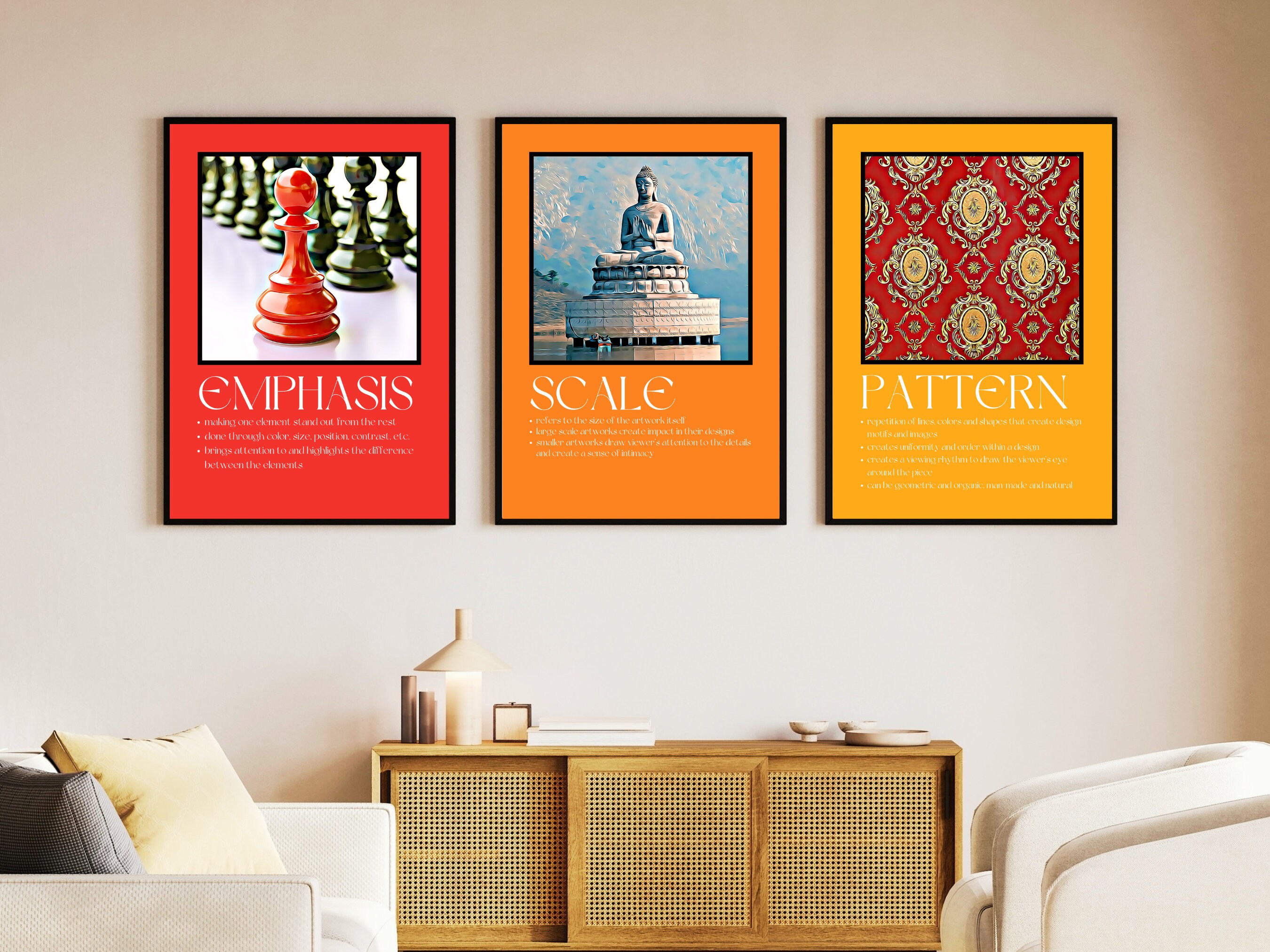 Principles of Design Posters Art Classroom Decor Elements of - Etsy UK