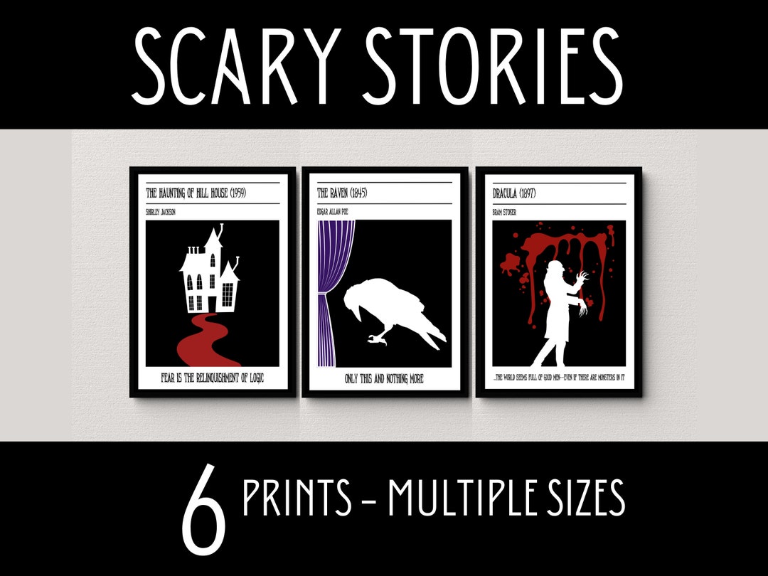 Scary Stories, High School English Classroom Halloween Decor, Halloween ...
