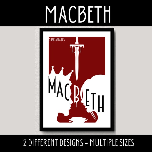 Shakespeare Poster - Etsy