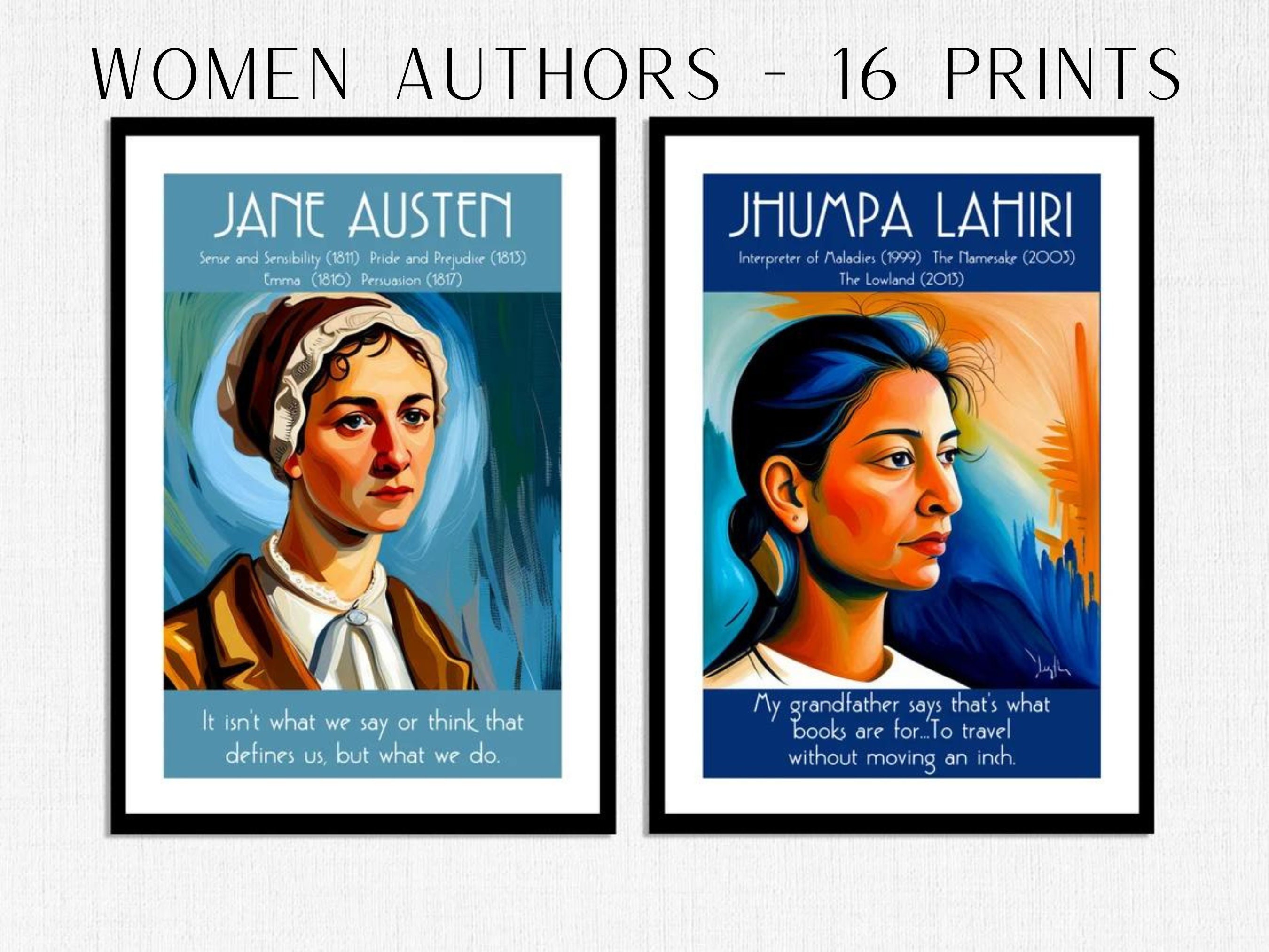 Women's History Month Poster Bundle: Famous Female Leaders Authors ...