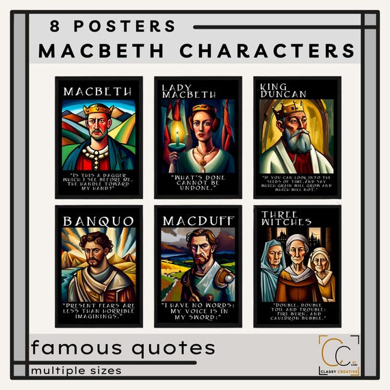Macbeth Characters Stick Figure Iconography: Lady Macbeth — Good