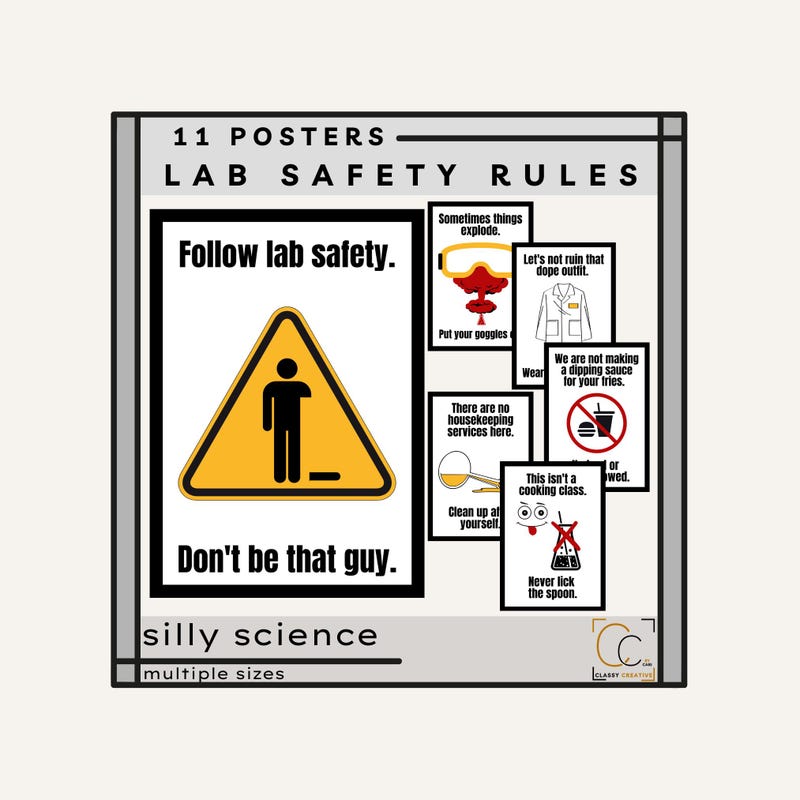Funny Safety Posters - Etsy