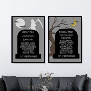 Dead Words Posters Middle School Writing English Classroom Decor ...