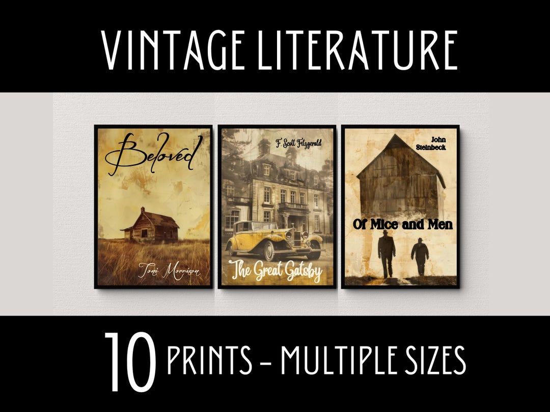 Classic Literature Posters, High School English Classroom Posters ...