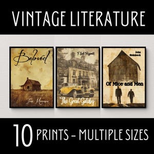 Classic Literature Posters, High School English Classroom Posters ...