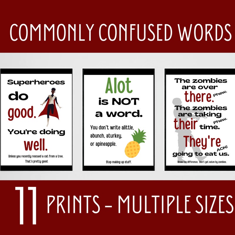 Grammar Posters - Etsy
