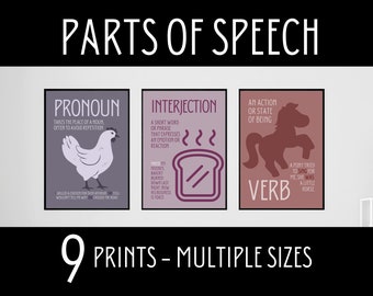 Teacher Gifts, Classroom Posters, Printable Wall Art, Punctuation Gift ...