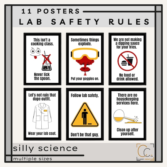 High School Science Lab Safety Hubble Bubble Kids Science Education