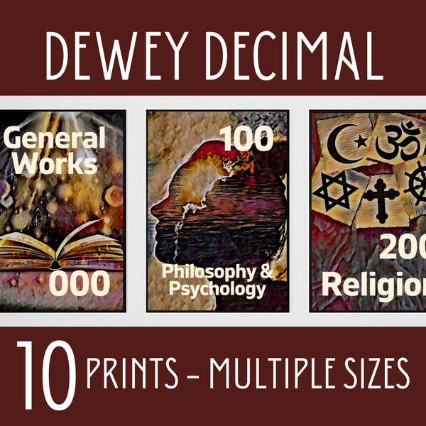 Dewey Decimal System - Etsy
