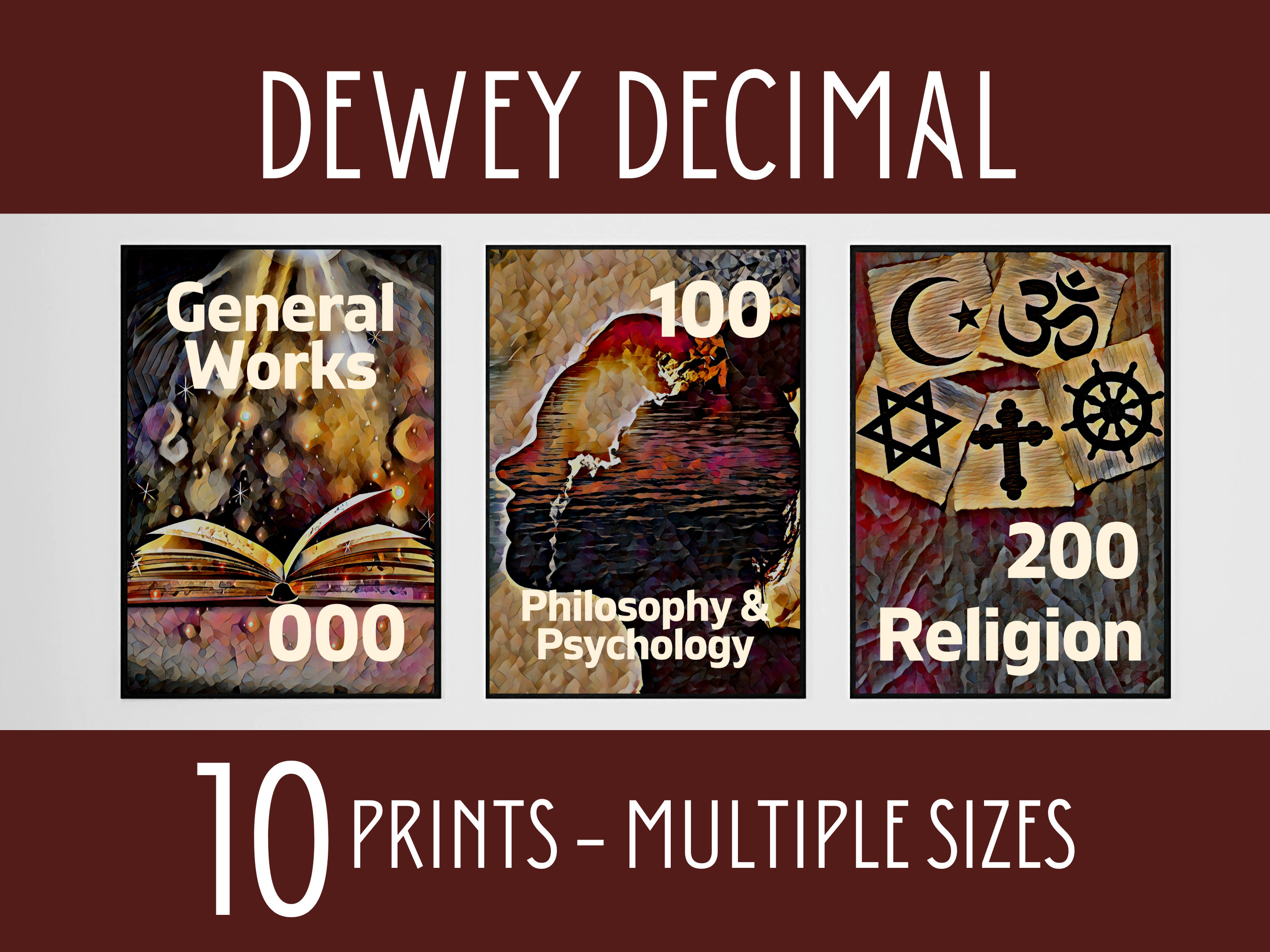 Dewey Decimal Classification Poster