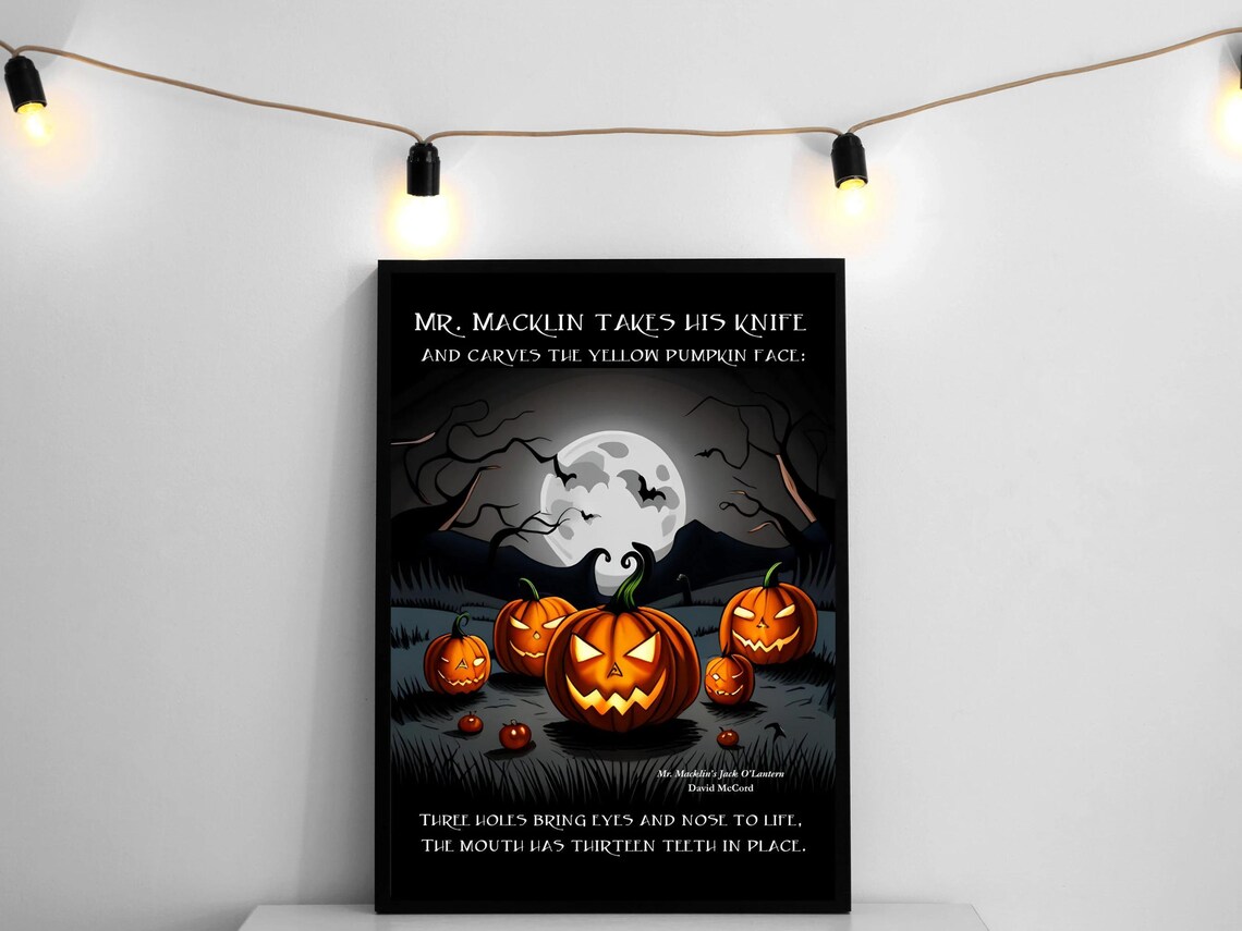 Middle School Halloween Posters Halloween Wall Art for Middle School ...