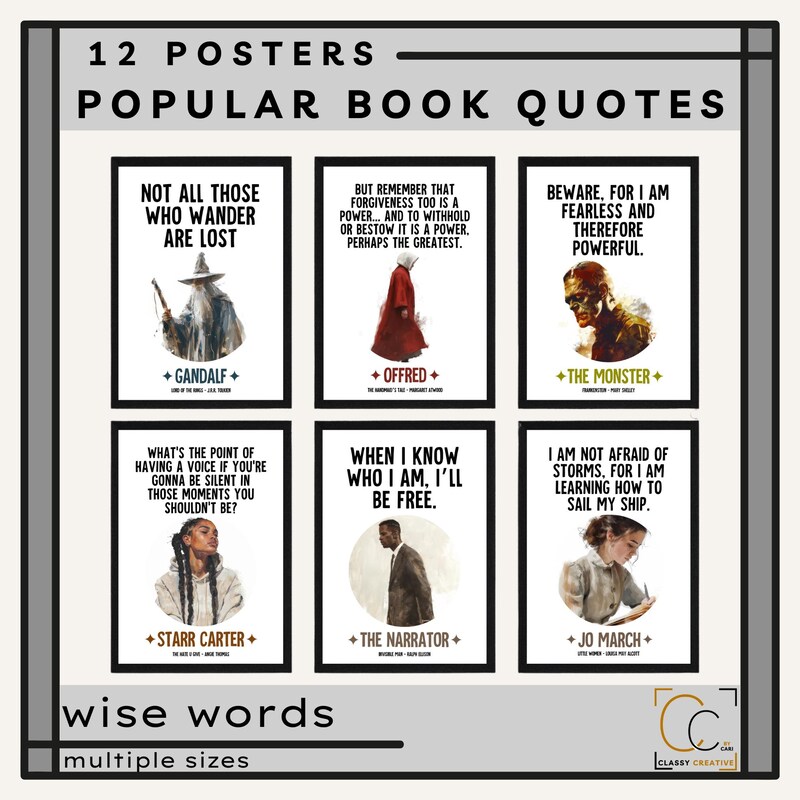 Literature Quotes - Etsy