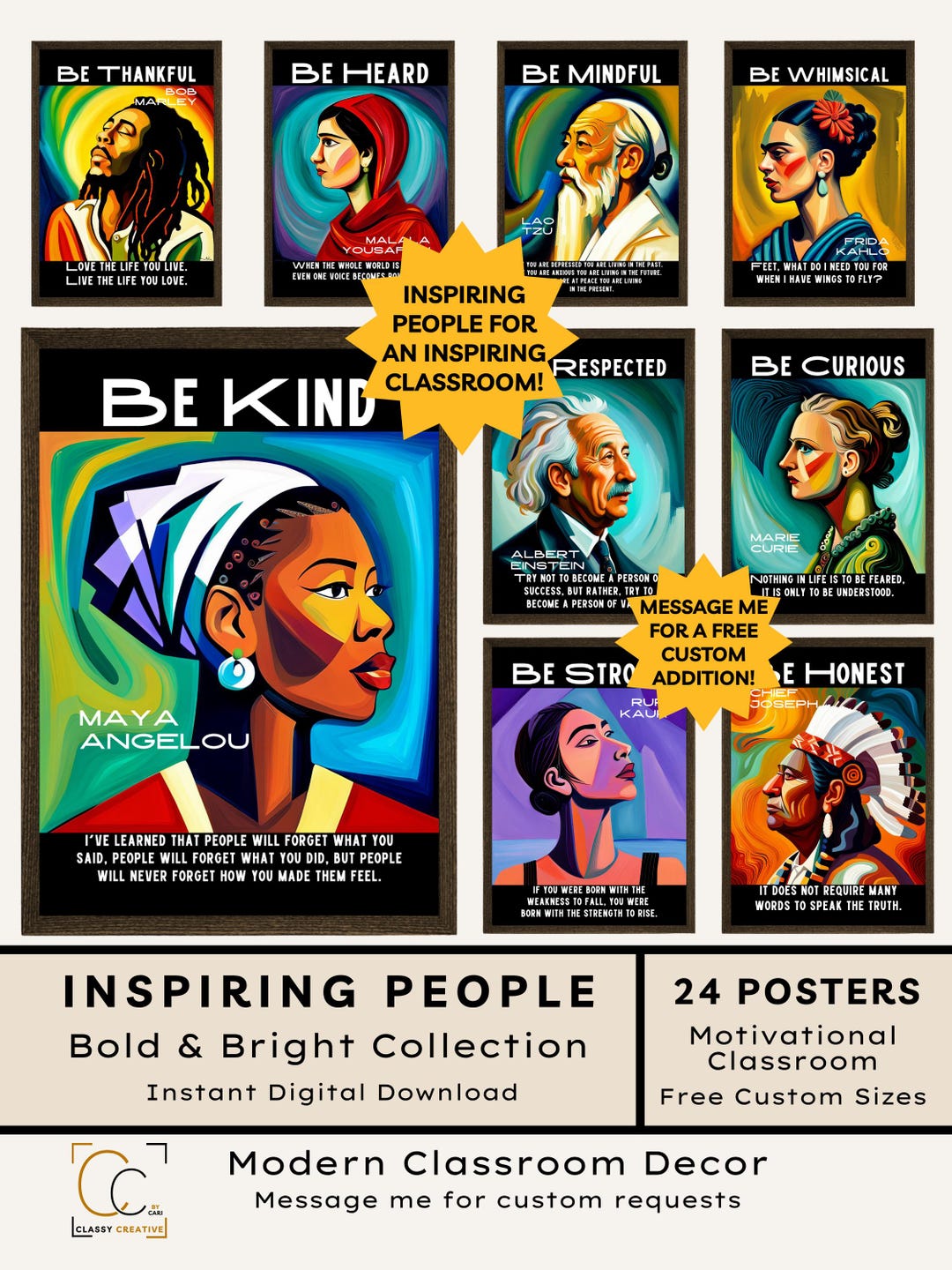 Inspirational Quotes Posters: Inspiring Famous People Quotations Famous ...