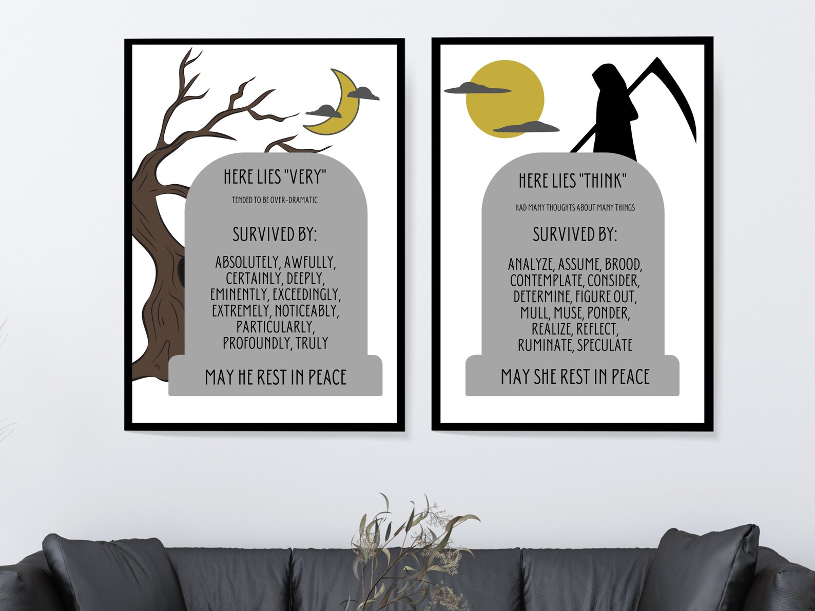 Dead Words Posters Middle School Writing English Classroom Decor ...
