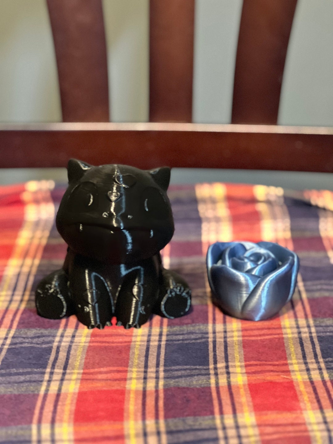 Black Rose Bulbasaur - Etsy