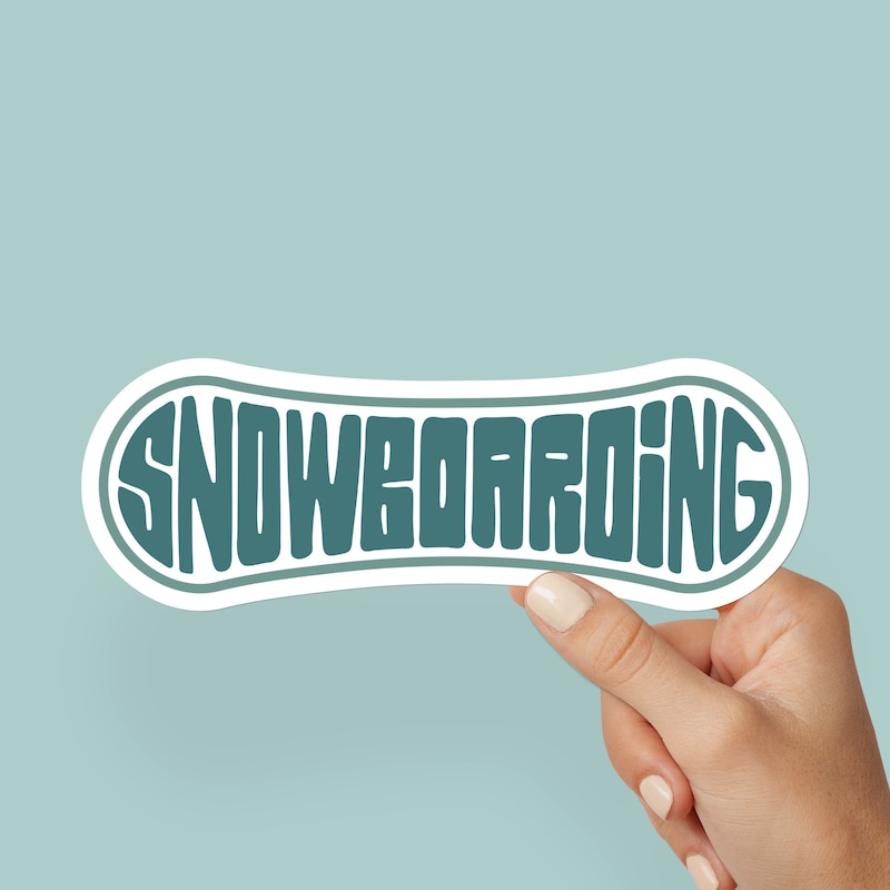 Snowboard Stickers - Etsy