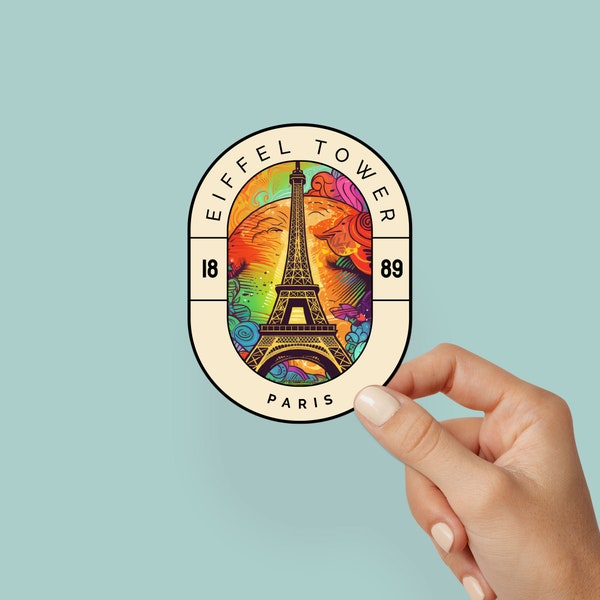 Eiffel Tower Sticker - Etsy