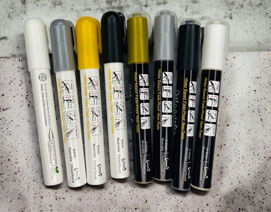 Ink and Paste Paint Pen Pack - Etsy