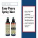 8 Oz Easy Peasy Wax Clear Matte Spray Wax Dixie Belle - Etsy