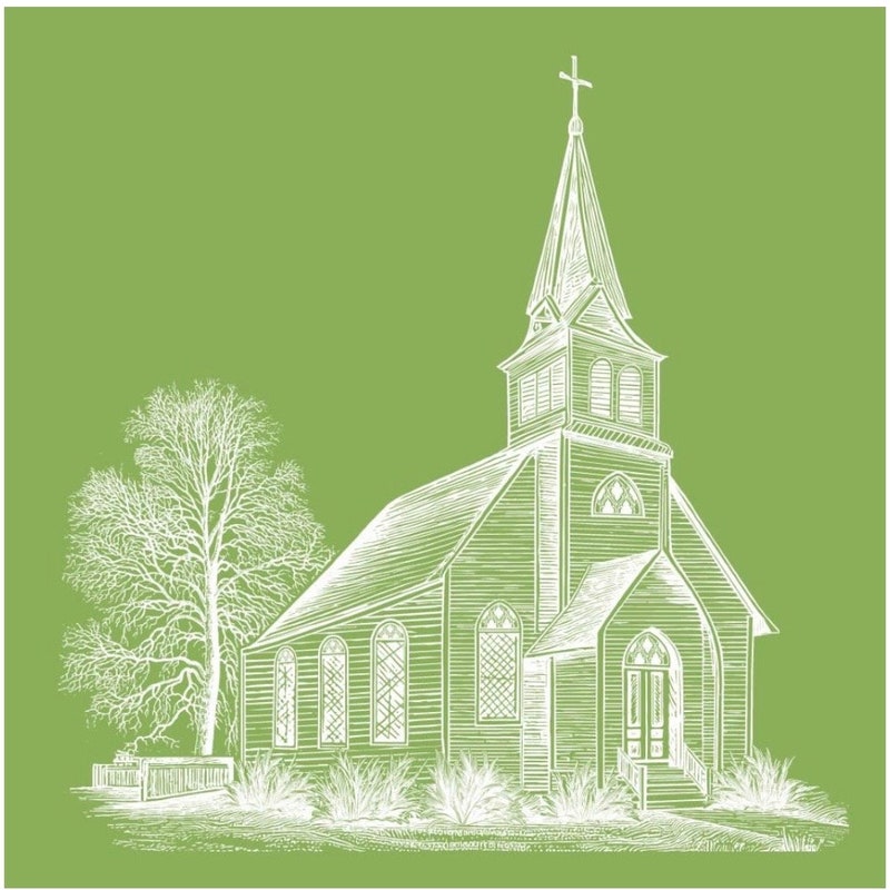 Country Church - Etsy