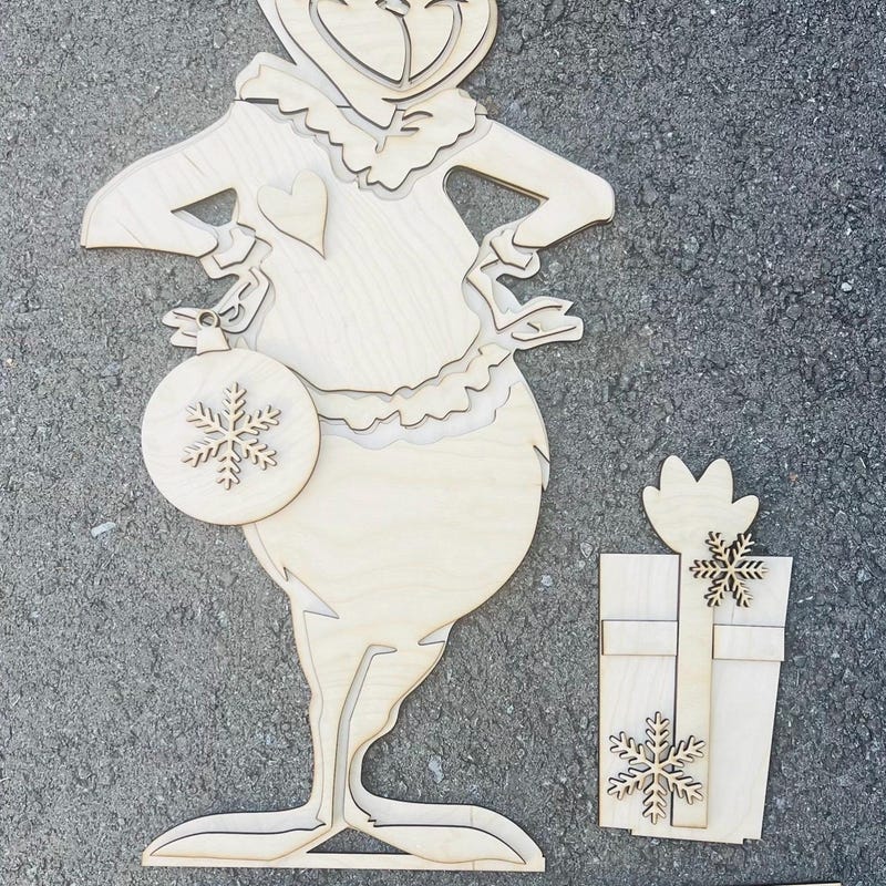 Grinch Cutout - Etsy