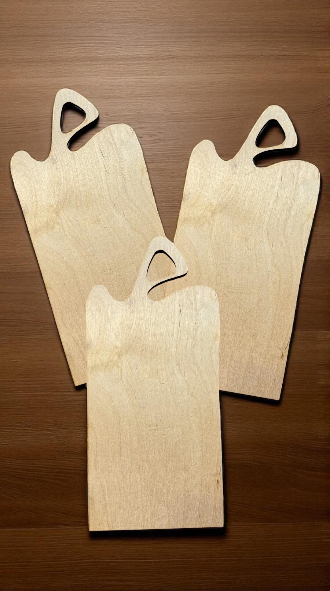 Set of 3 Primitive Breadboard Farmhouse Decor Wood Blank DIY Kit #787 ...