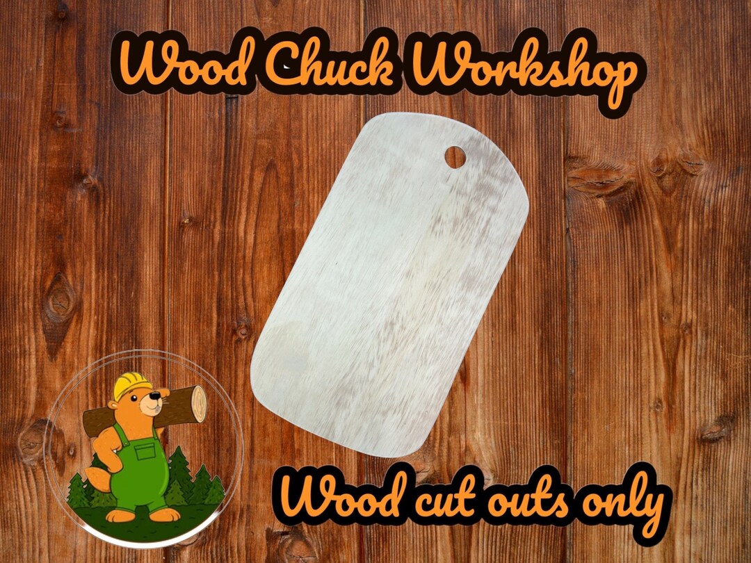 Wood Cut Out Military Dog Tag Cut Out DIY Blank - Etsy