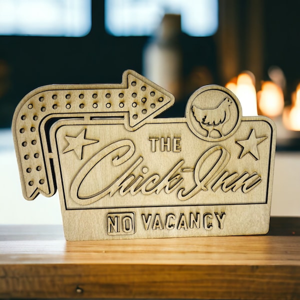 The Chick Inn Svg - Etsy