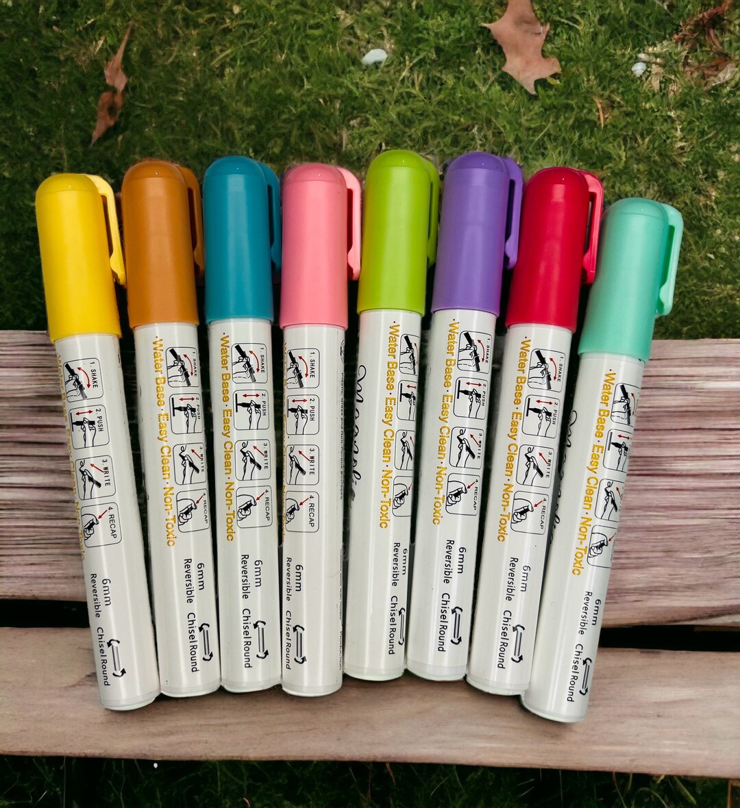 Chalk Paste Paint Pen MACARON 8 Pack - Etsy