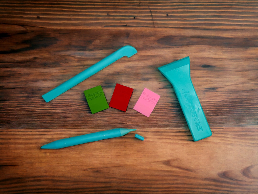 6 Piece Set Squeegee Tool Kit for Use With Silk Screen Stencils or ...