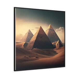 Vintage Pyramids Art Work Pyramids Wall Art for Home and - Etsy