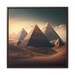 Vintage Pyramids Art Work, Pyramids Wall Art for Home and Office Decor ...